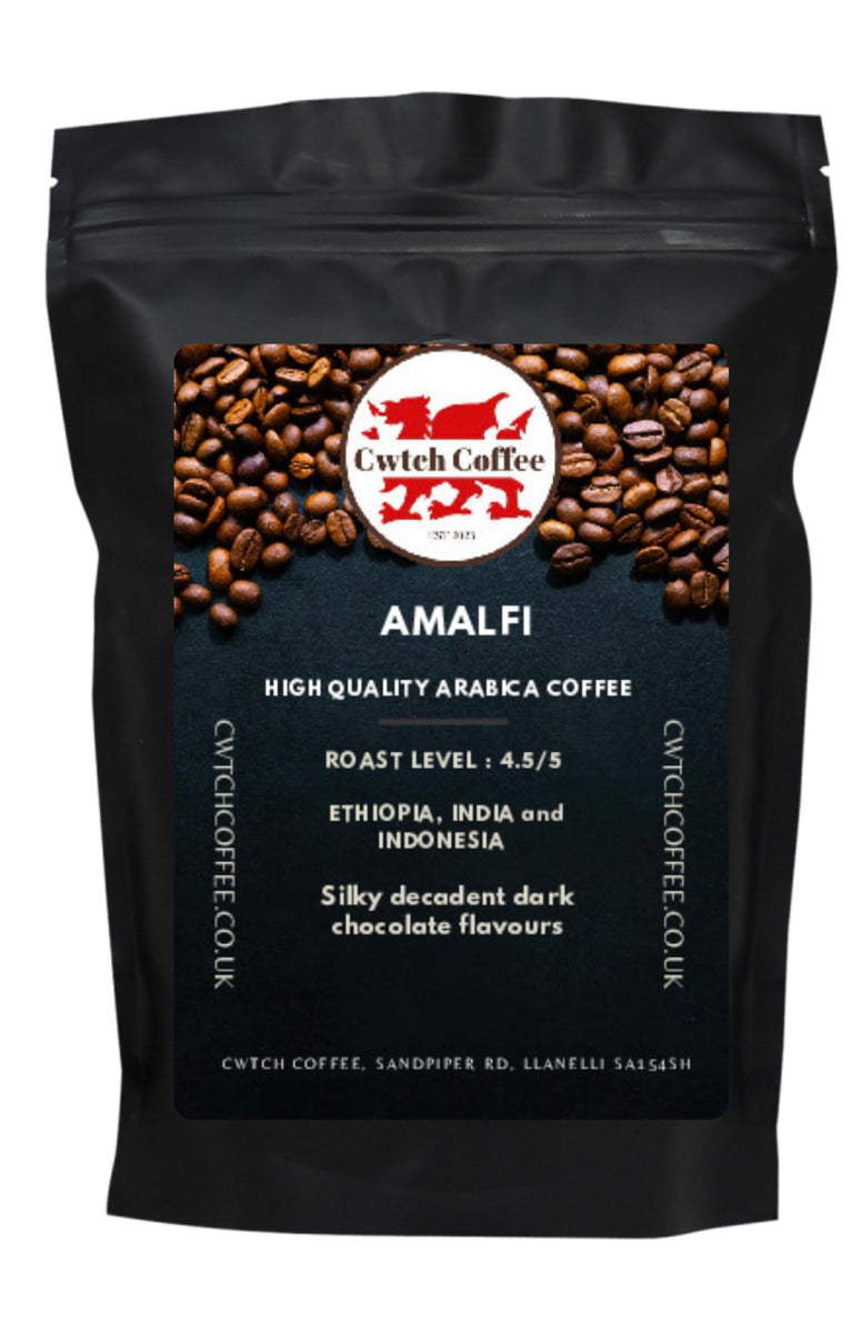 Amalfi - luxuriously rich espresso blend crafted for connoisseurs ...